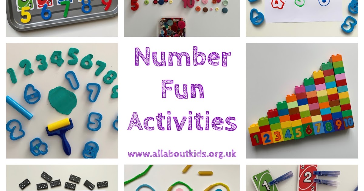Number Fun Activities - All About Kids
