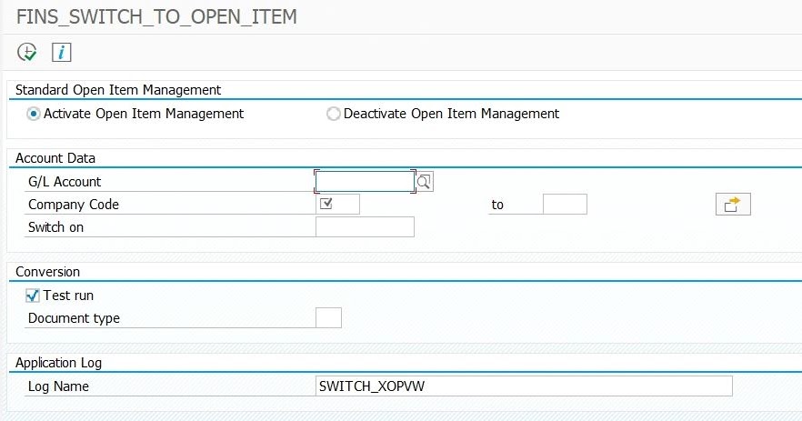 SAP FICO Corner: Changing a GL Account to Open item managed in S/4 HANA