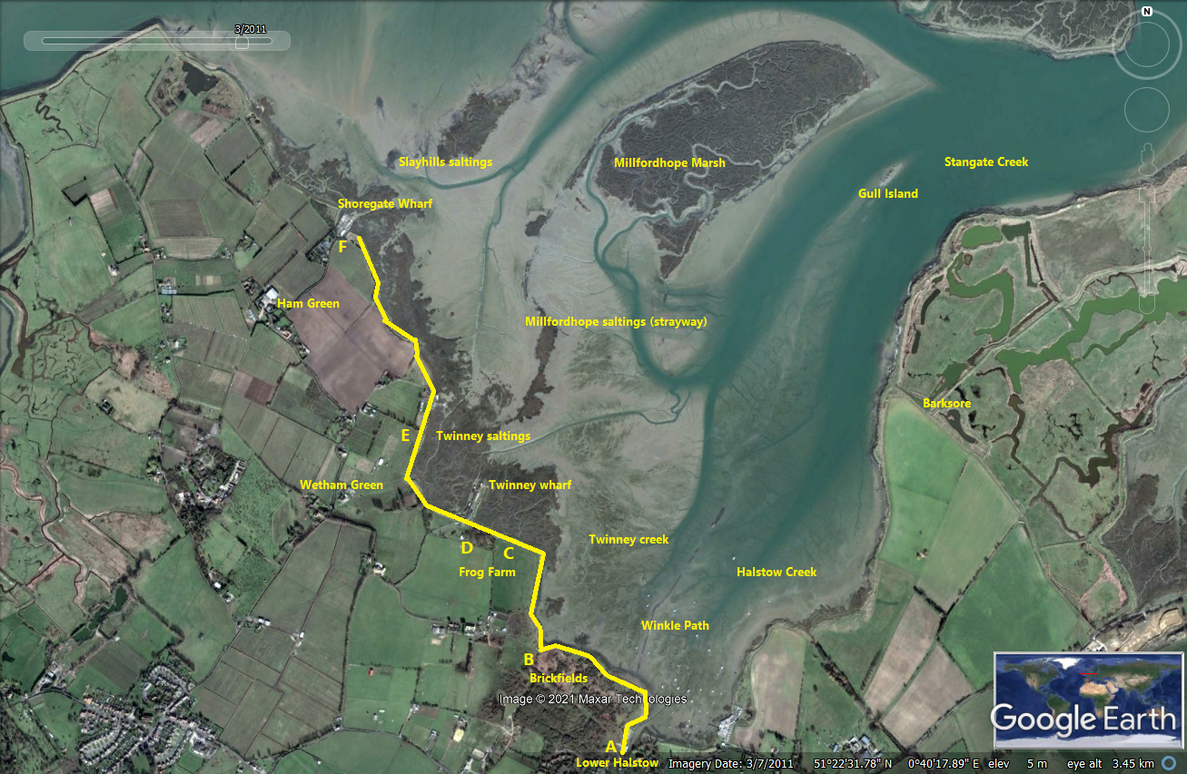 Birding the southern Medway: Shoreline site guide (ii): Otterham Creek ...