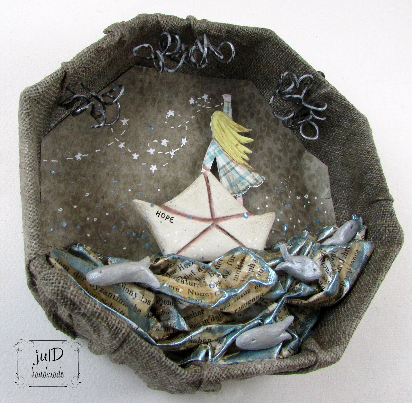 julD handmade: Ένα κορίτσι σχεδιάζει τα άστρα