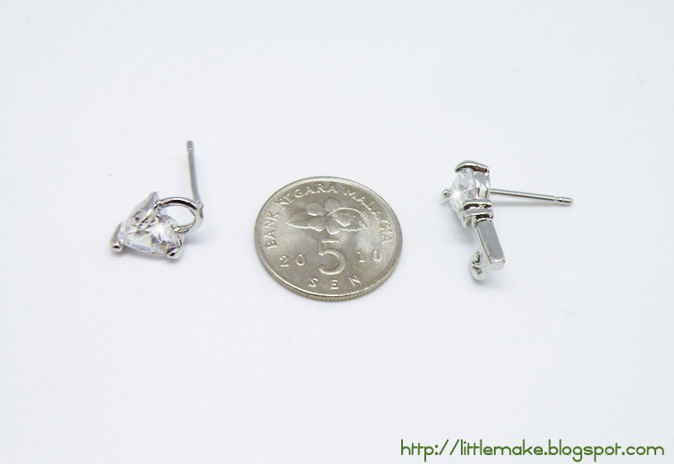 Key and Lock Diamond Earrings | Little Maketto