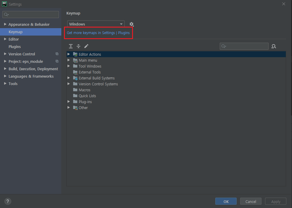 파이썬과 주식 이야기: 파이썬 PyCharm Keymap 설정 방법 (feat. Android Studio)