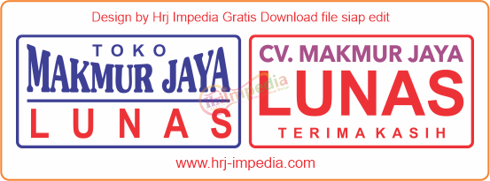 Contoh Cap Stempel Lunas | Model Stempel Lunas | Contoh Stempel Lunas ...