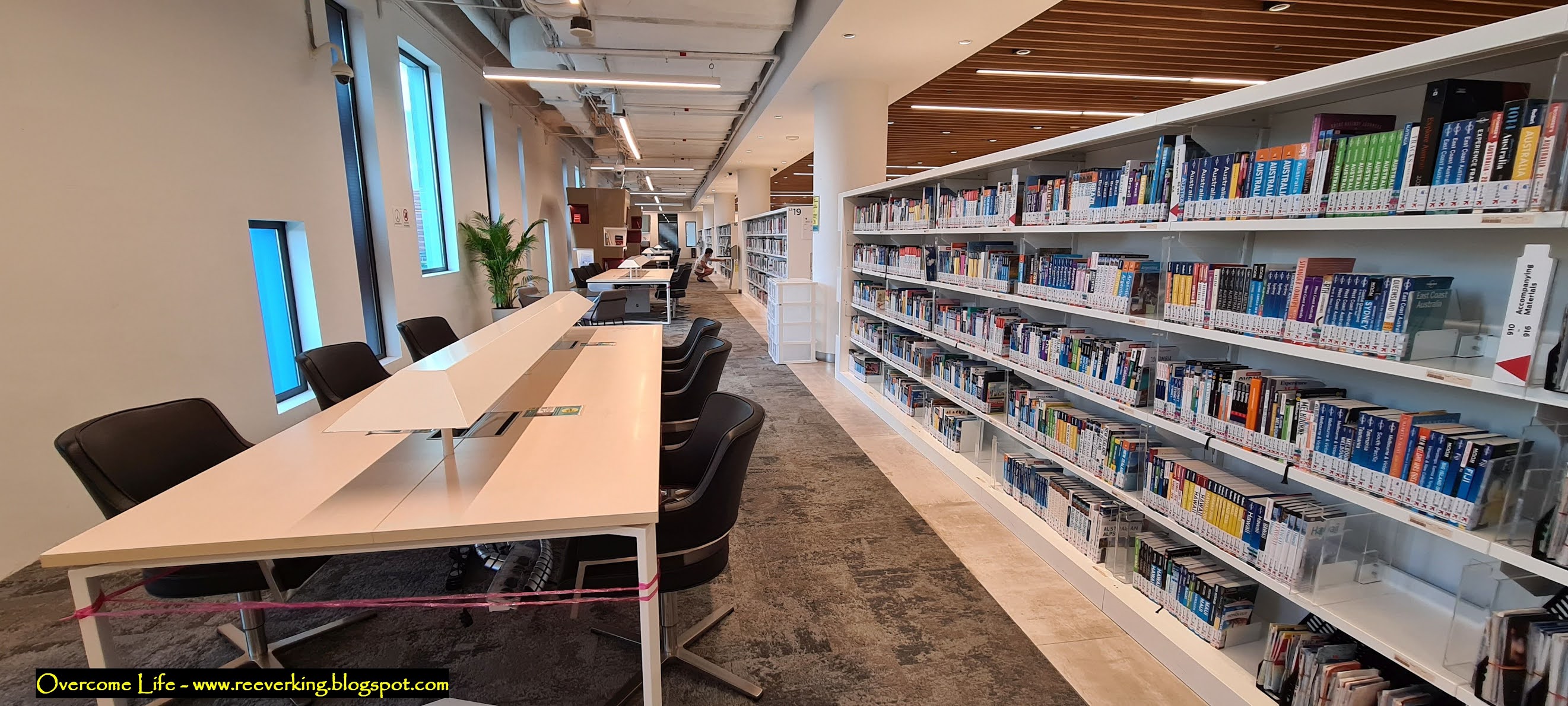 Overcome life: Tampines Regional Library - Singapore