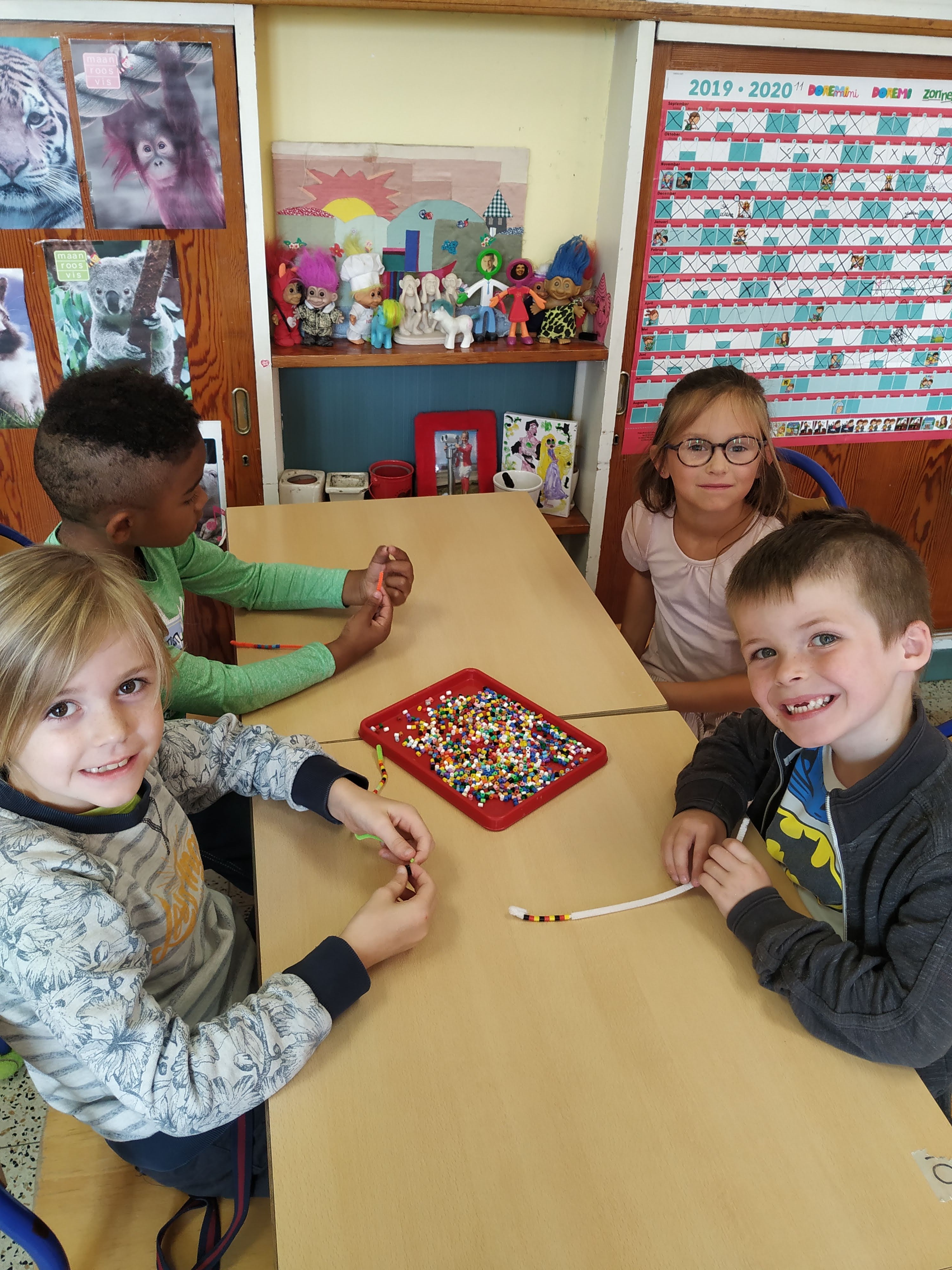 1e leerjaar B: samen leren, samen spelen, samen delen