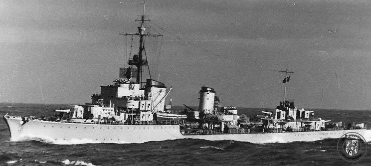 Guerra abierta: Destructor alemán Z26