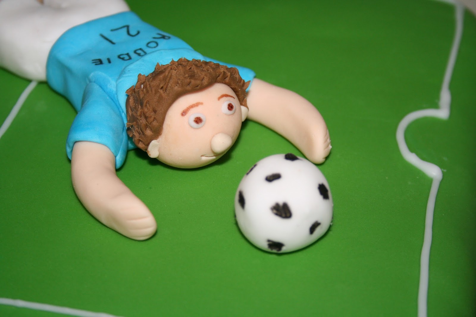 Chintzy Cakes: Goal Keeper Football Cake