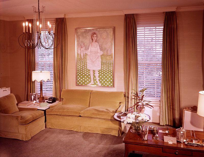 Inside of the Theodore Newton Law Residence in 1965 Through Fascinating ...