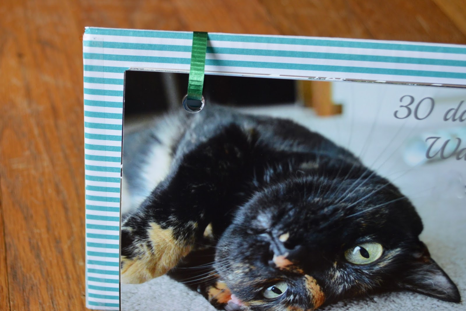 Life In Positudiness: DIY Personalized Countdown Flip Calendar