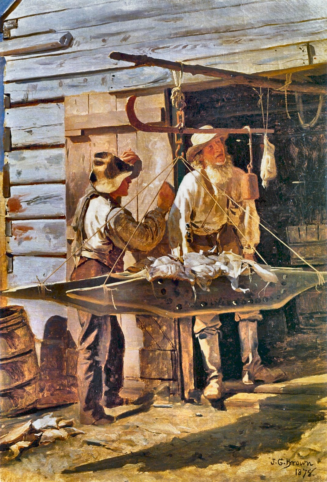 John George Brown | Genre painter | Tutt'Art@ | Pittura • Scultura ...