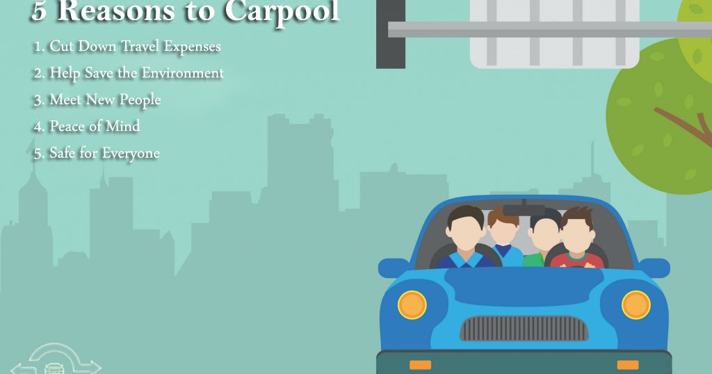 Top 5 Reasons to Carpool