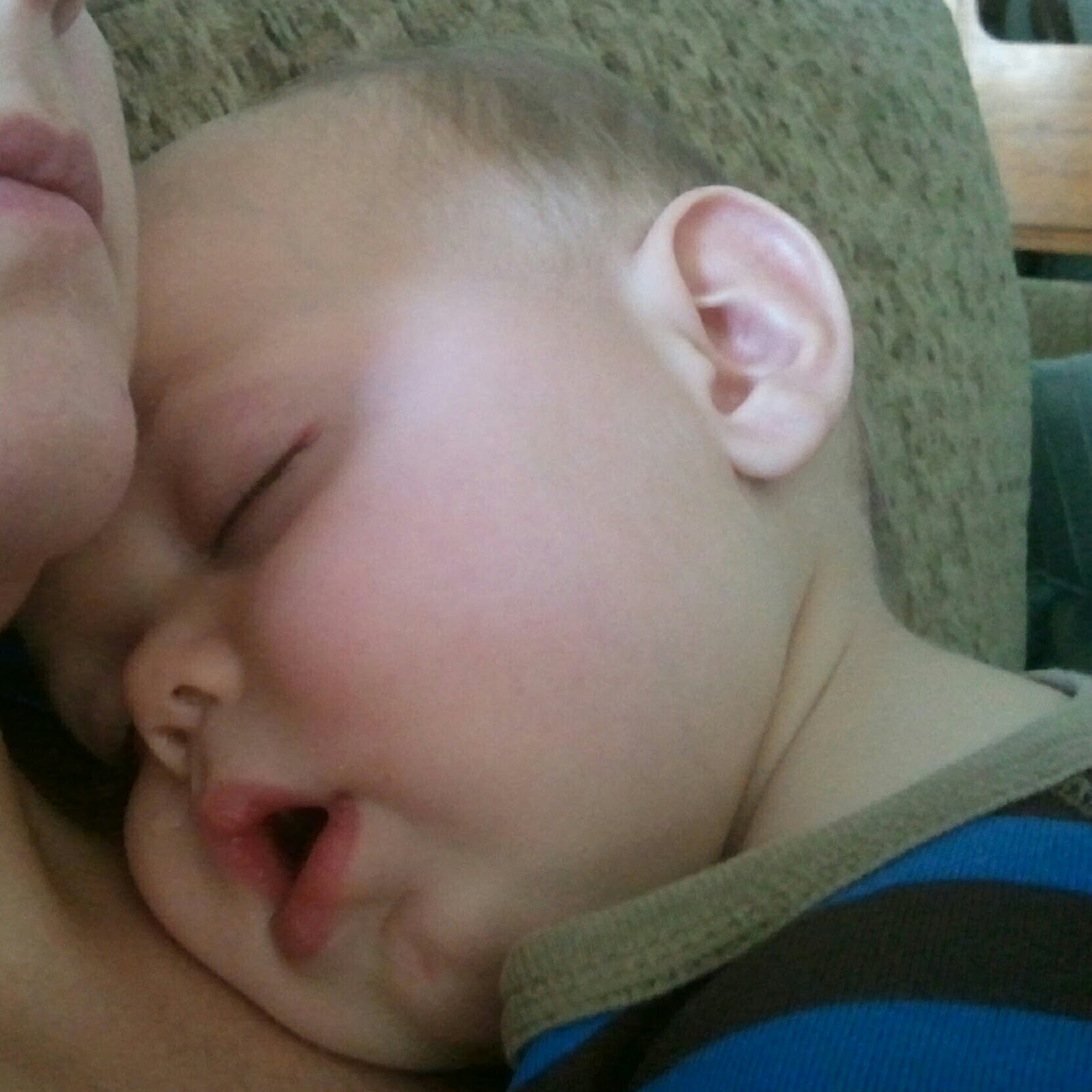 my beautiful life, by erin larsen: My barfing baby