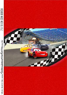 Cars 3: Free Printable Candy Bar Labels - Oh My Fiesta! in english
