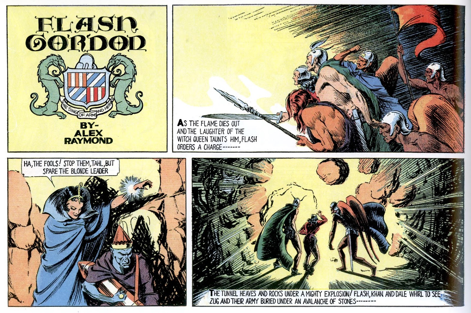 Ominous Octopus Omnibus: Flash Gordon By Alex Raymond, Part VII