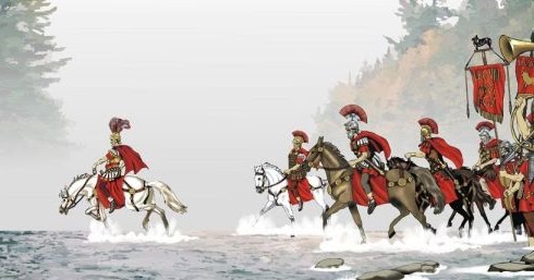 Comment ça se dit en français?: franchir le Rubicon