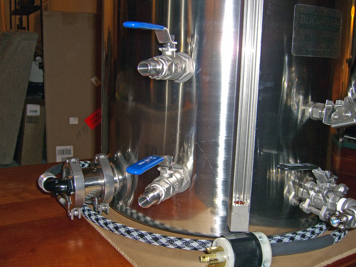 Rotten's Electric Brewery: Brewing Kettles Done