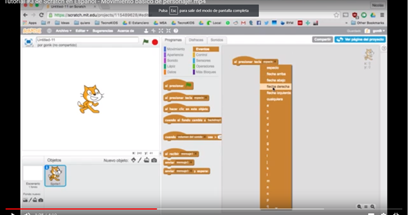 Movimiento básico del personaje