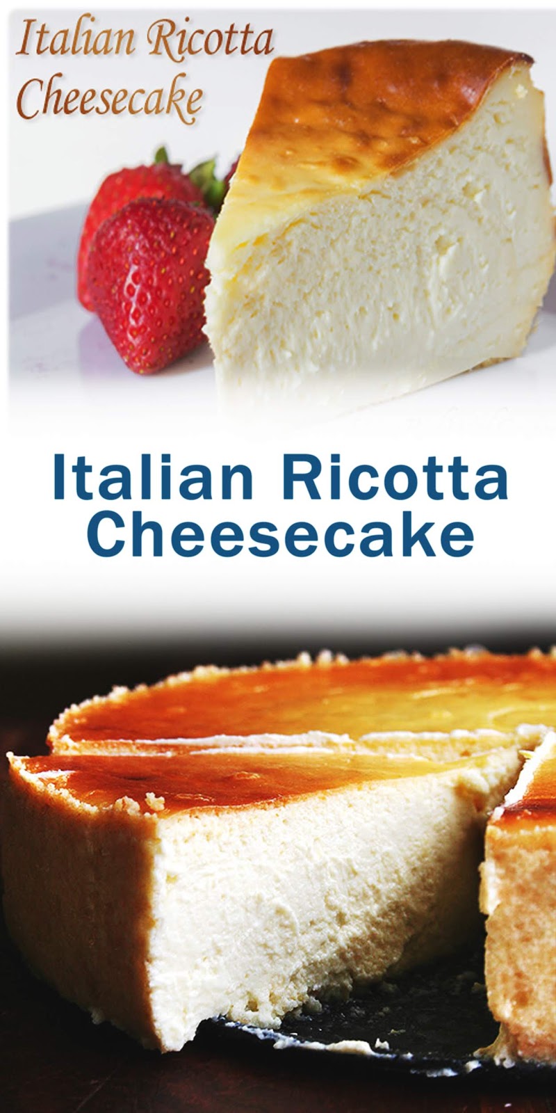 Italian Ricotta Cheesecake - forloverecipes Italian Ricotta Cheesecake - forloverecipes