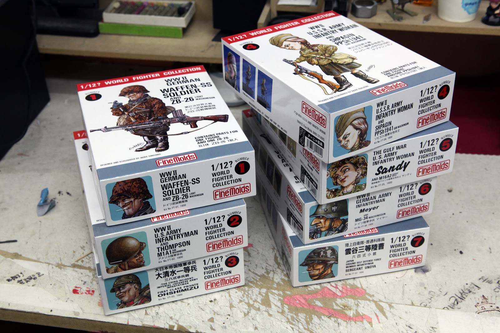 SoriFactory: 1/12? world fighter collection