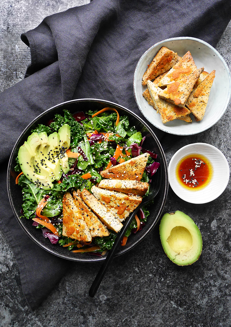 2 X SALAATTI: TOFU-SEESAM-SOIJA & FETA-SITRUS-SOIJA | Syötävän hyvä