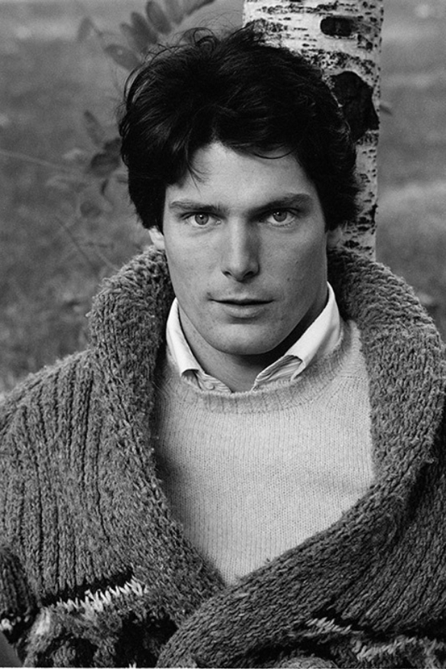 20 Vintage Portraits of a Young and Handsome Christopher Reeve in the ...