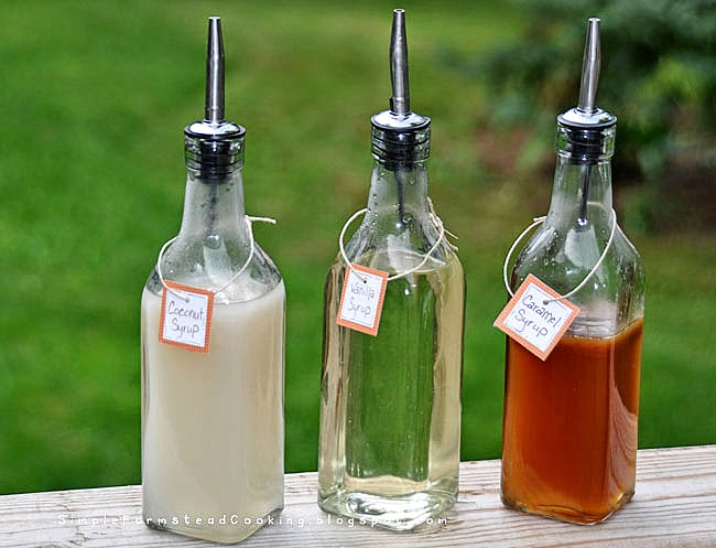 Homemade Coffee Syrup | Life At Cobble Hill Farm