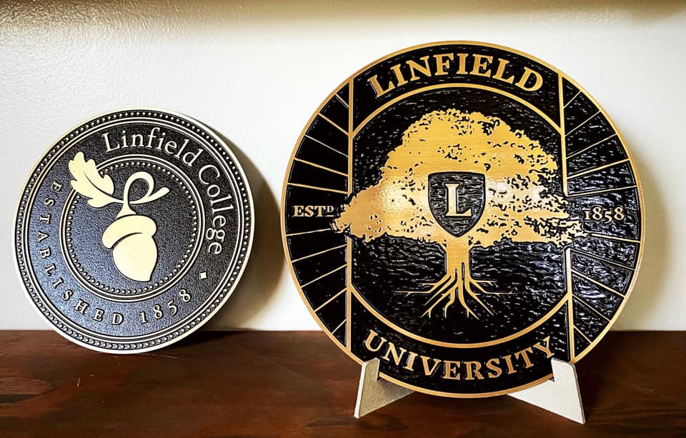 W I L D C A T V I L L E: The new Linfield University seal