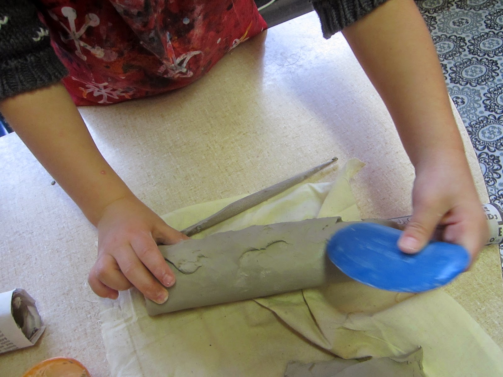 art and soul preschool: Creating with Clay