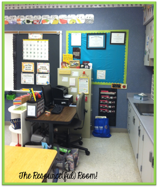 Classroom Reveal 2013! - The Resourceful Room!
