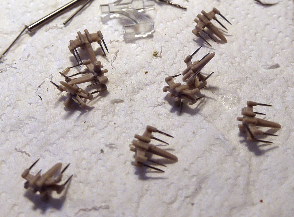 Rule 37: Armada : First X-Wing painted and laser canons pin tutorial