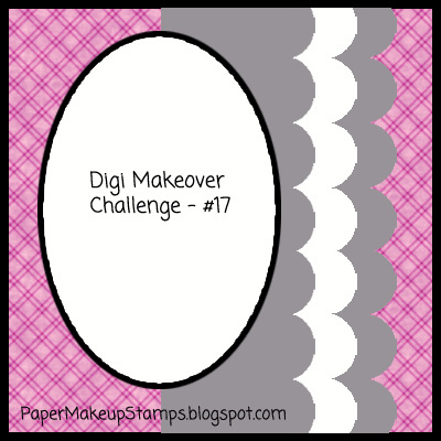 Paper Makeup Stamps: Digi Makeover Challenge 17 - A Sketch