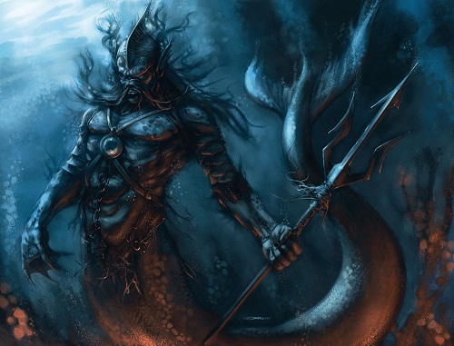 PLANETA AGUA: FORCIS : DIOS DE LAS PROFUNDIDADES DEL MAR