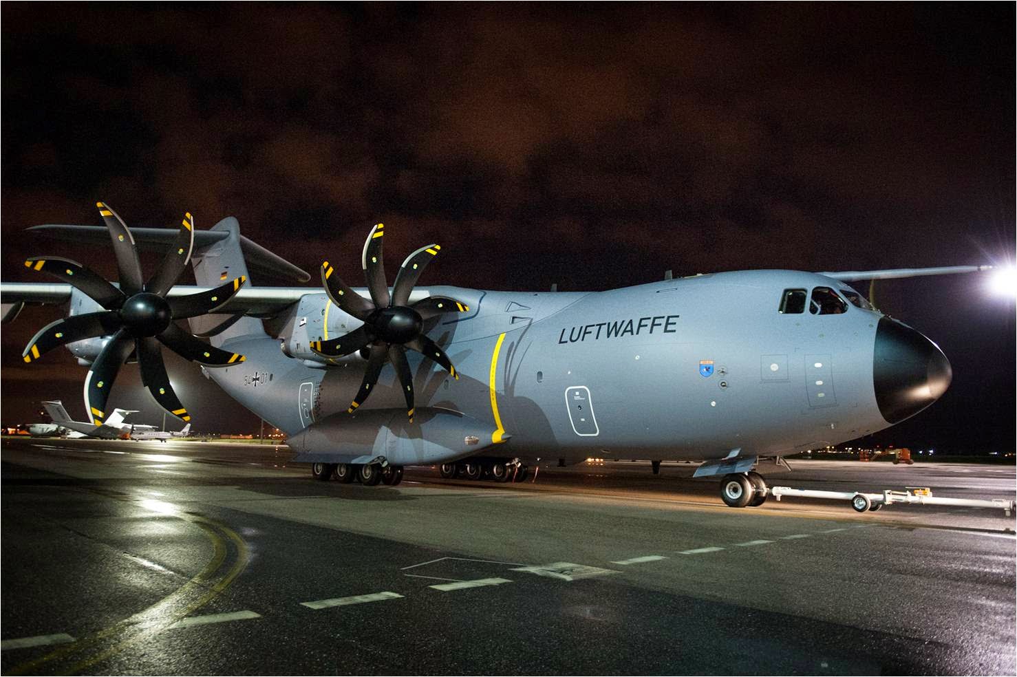 German Luftwaffe A400M Atlas Done in Paint Shop - Aircraft Wallpaper ...
