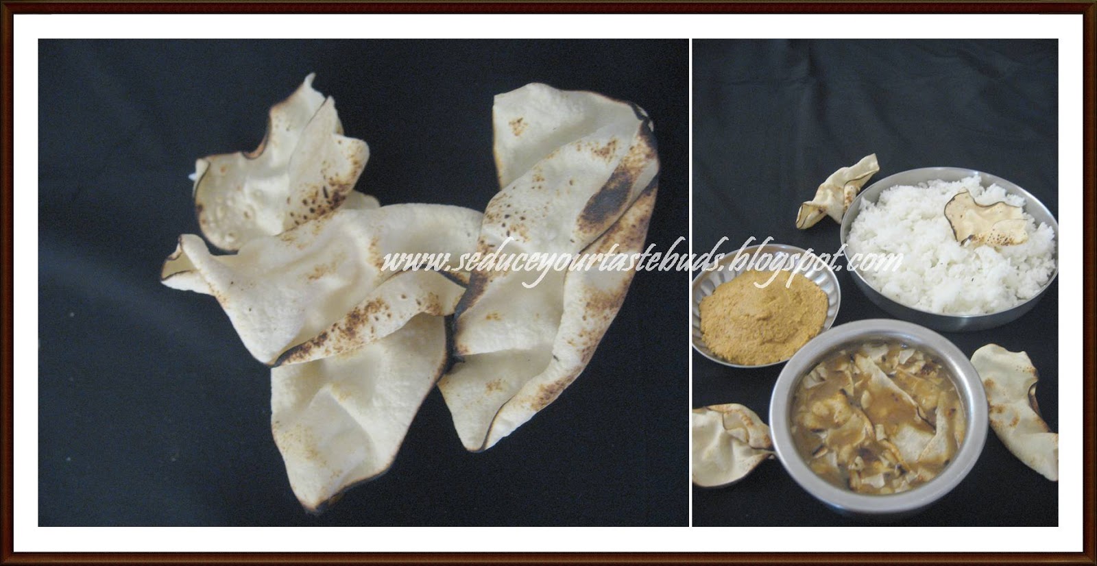 Seduce Your Tastebuds...: Appala Kuzhambu