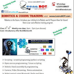 Free Training Classes of Robotics Coding