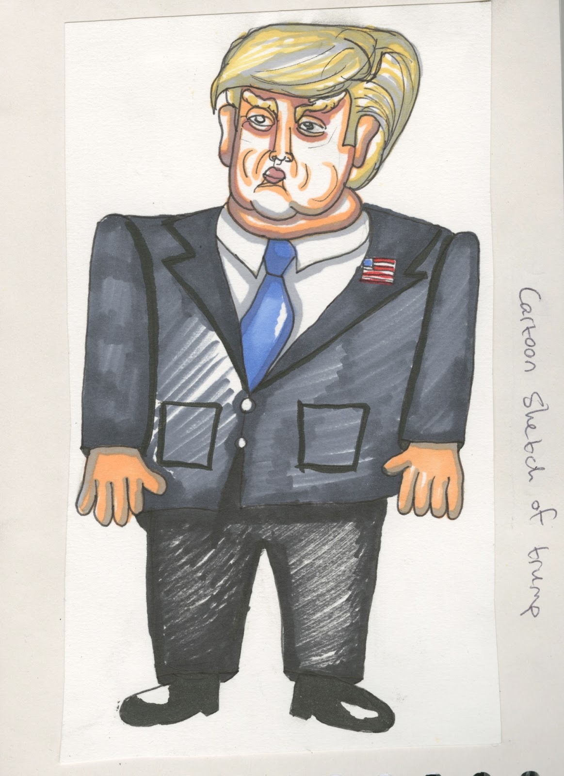 Context of Practice : Trump character work