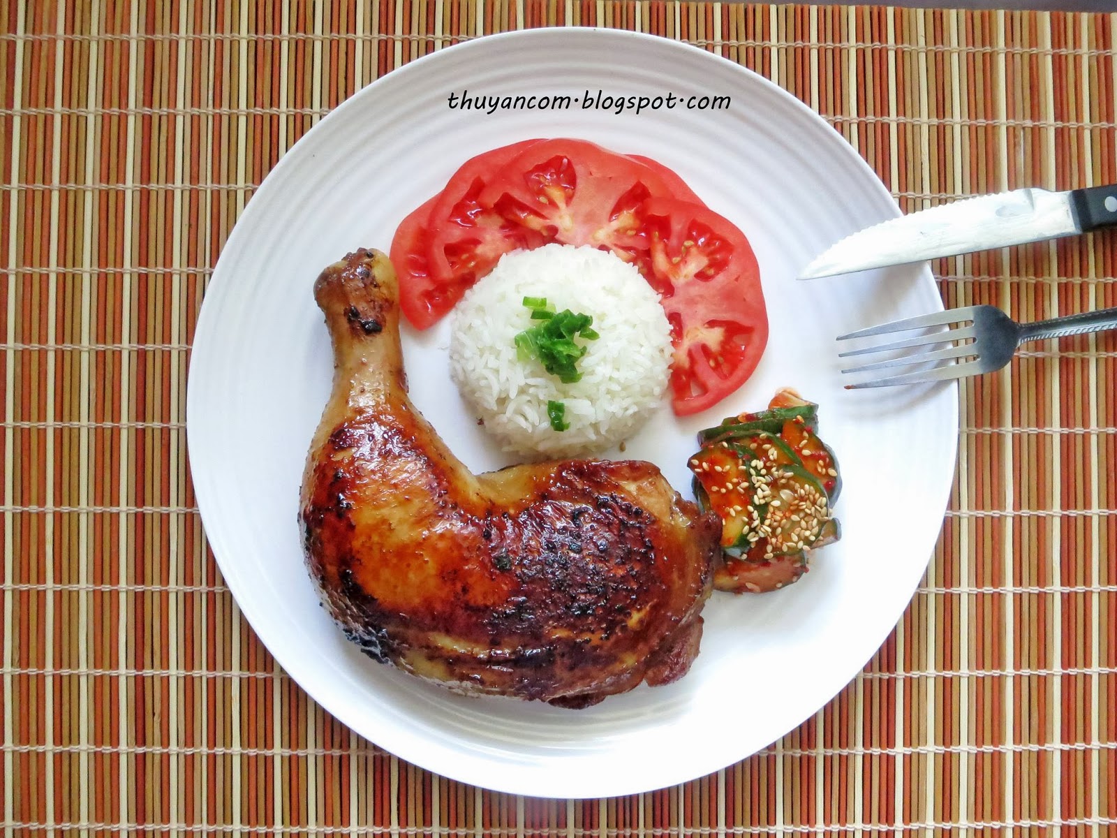 Blog of Salt: Ga Roti - Vietnamese Inspired Roasted Chicken