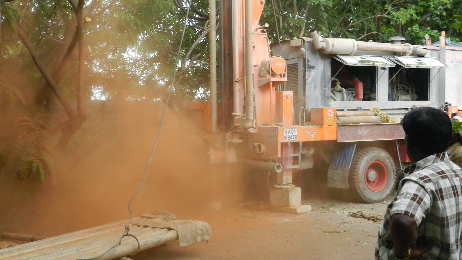 DIGGING A BOREWELL