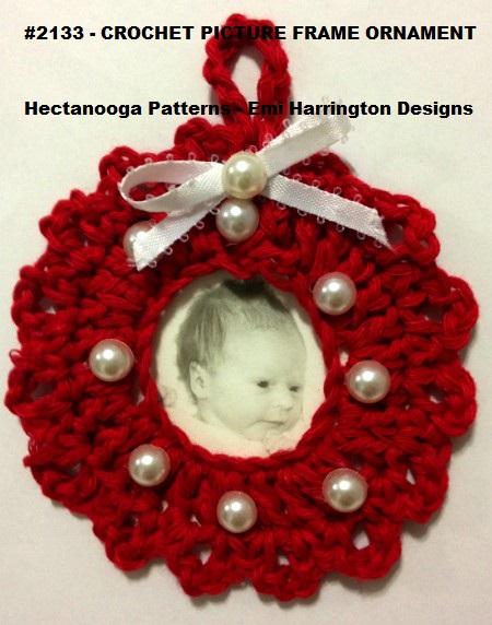 HECTANOOGA PATTERNS: Free Crochet Pattern- Picture Frame Christmas ...