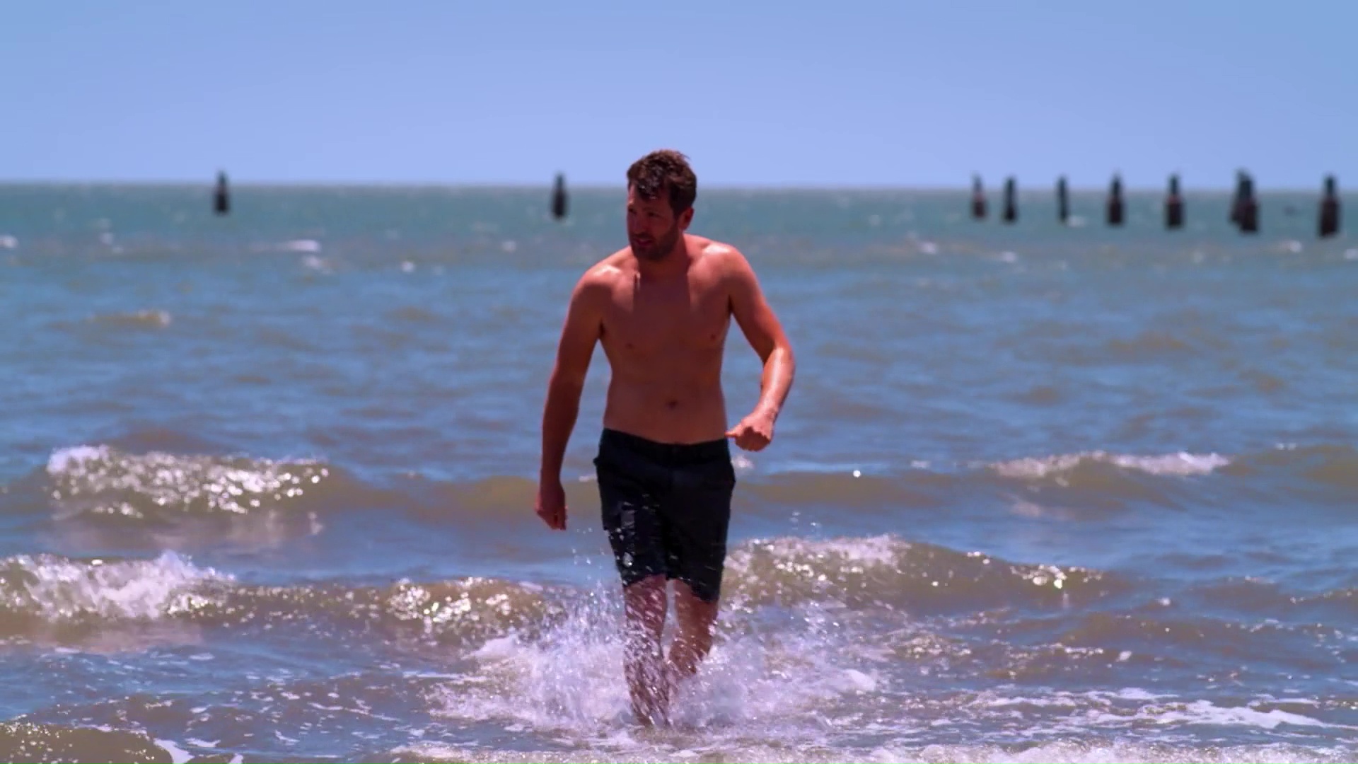 ausCAPS: Tim Ross shirtless in Romance On The Menu