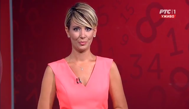 Pogledajte kako je večeras izgledala Ana Reljić u izvlačenju Loto-a ...