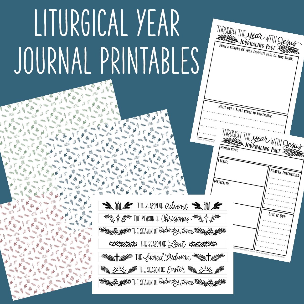 Look to Him and be Radiant: Preorder Bonuses for "Through the Year with ...