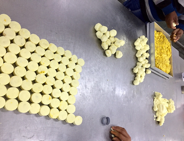 How to make khoya mevabati |Manufacturing of khoya mevabati |Khoya ...