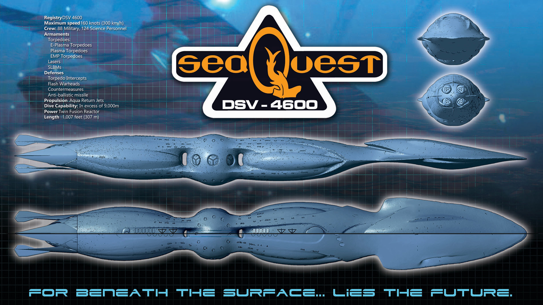 Calvin's Canadian Cave of Coolness: Seaquest DSV S01 Pilot Movie