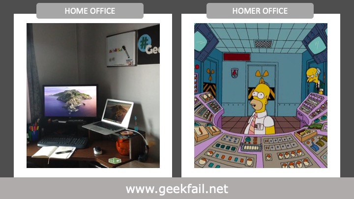 Geekfail Tecnologia Cultura Geek Nerd E Mais Algumas Coisas Home Office E Homer Office