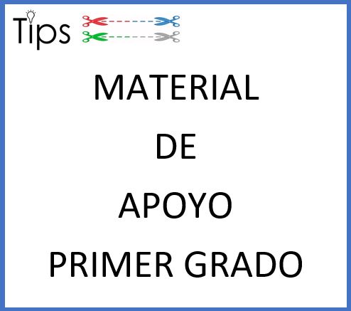 TIPS (material de apoyo) 1° PRIMARIA