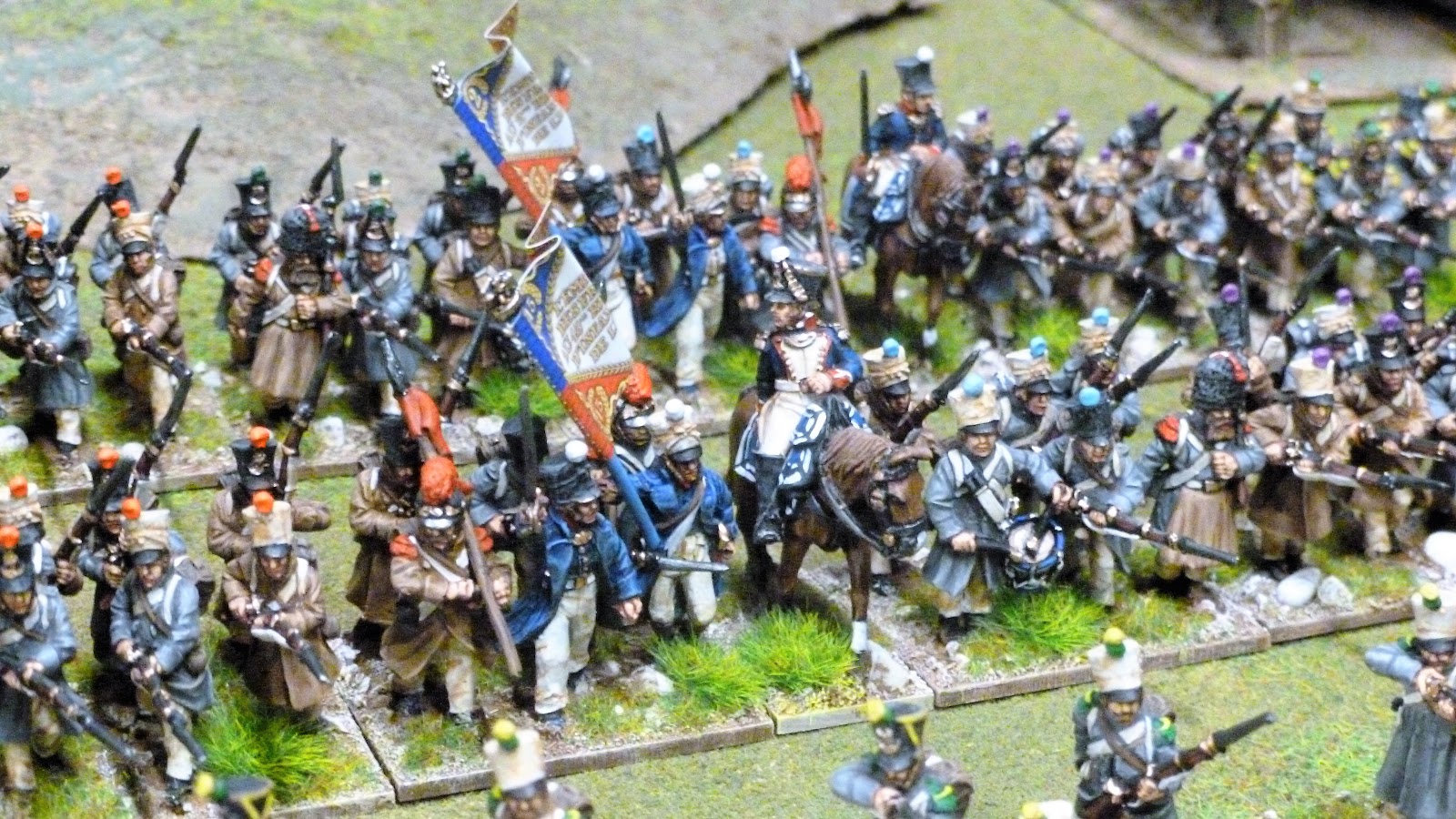 Metal Mercenaries: 28mm Napoleonic French Battalions in Greatcoats