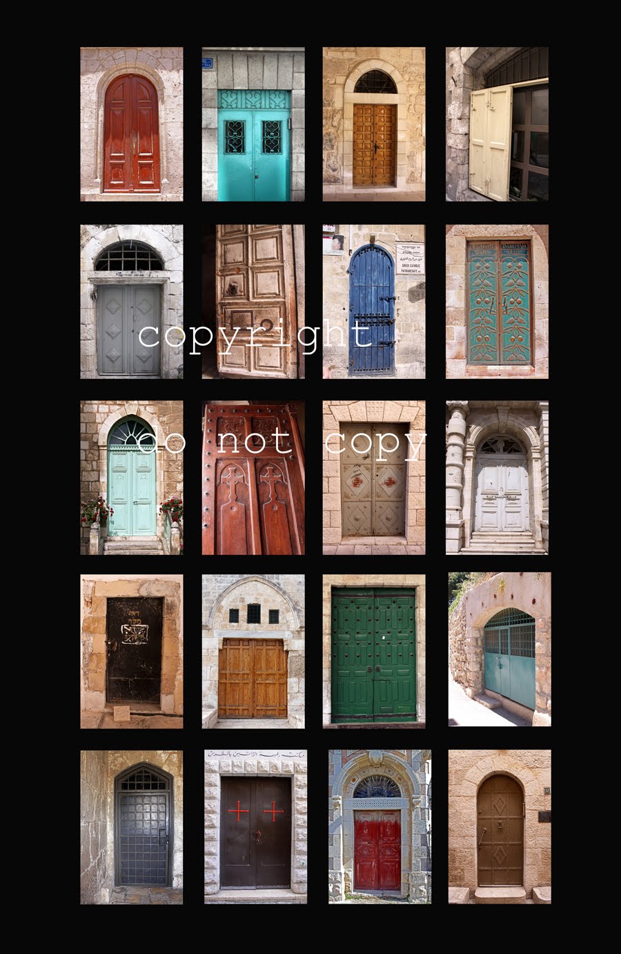 Our Treasures from Afar: Doors of Israel in two sizes