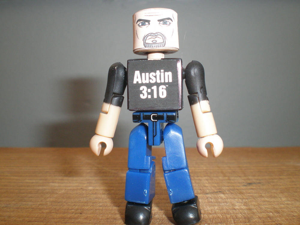 Dinosaurs in F-14s: Minimate Customs: CM Punk and Stone Cold Steve Austin
