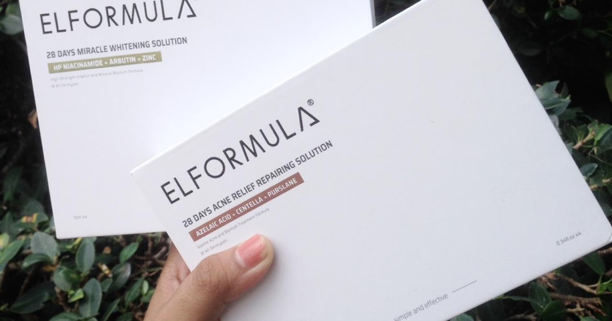 [REVIEW] ELFORMULA SKINCARE : ELFORMULA MIRACLE AFTER 28 DAYS SERUM